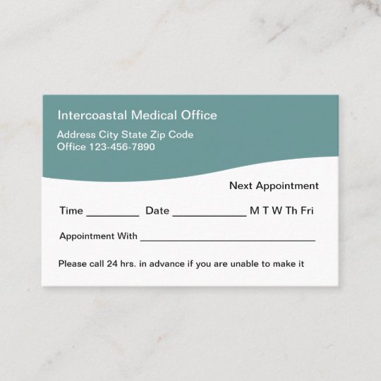 Medical Doctor Office Appointment Reminders | Zazzle.com