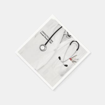 Medical Doctor Party Napkins | Zazzle
