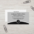 Medical Doctor Walk In Clinic Business Card | Zazzle
