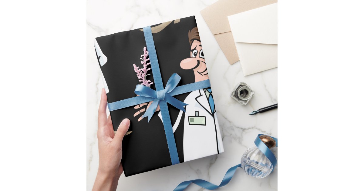 Medical Doctor Wrapping Paper | Zazzle
