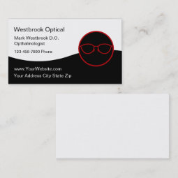 Medical Eye Doctor Business Card | Zazzle