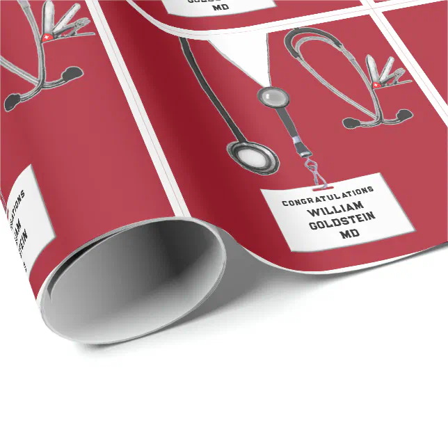 Medical Gift Wrapping Paper | Zazzle