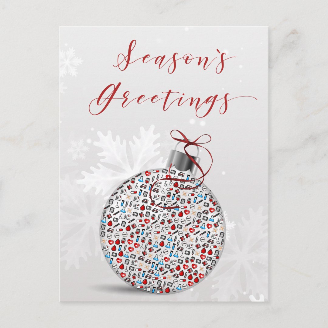 medical Holiday Cards | Zazzle