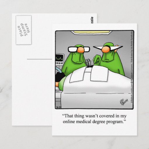 Medical Humor Poster "Spectickles" Postcard | Zazzle