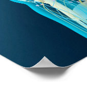 Medical Illustration Of Human Brain & Brain Stem Poster | Zazzle