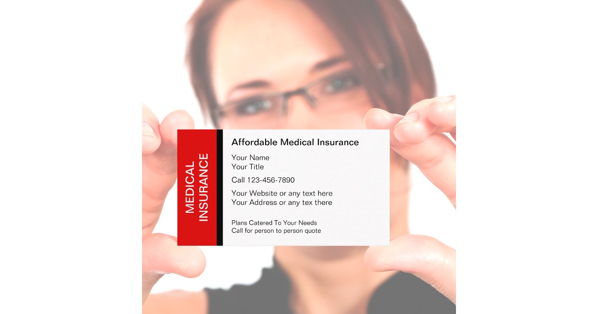 Medical Insurance Business Cards | Zazzle