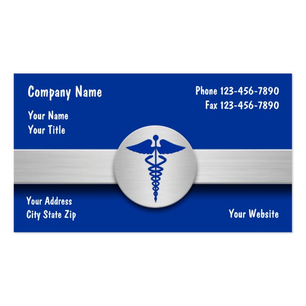 Medical Insurance Business Cards