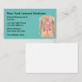 Medical Internist Theme Business Card | Zazzle