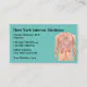 Medical Internist Theme Business Card | Zazzle