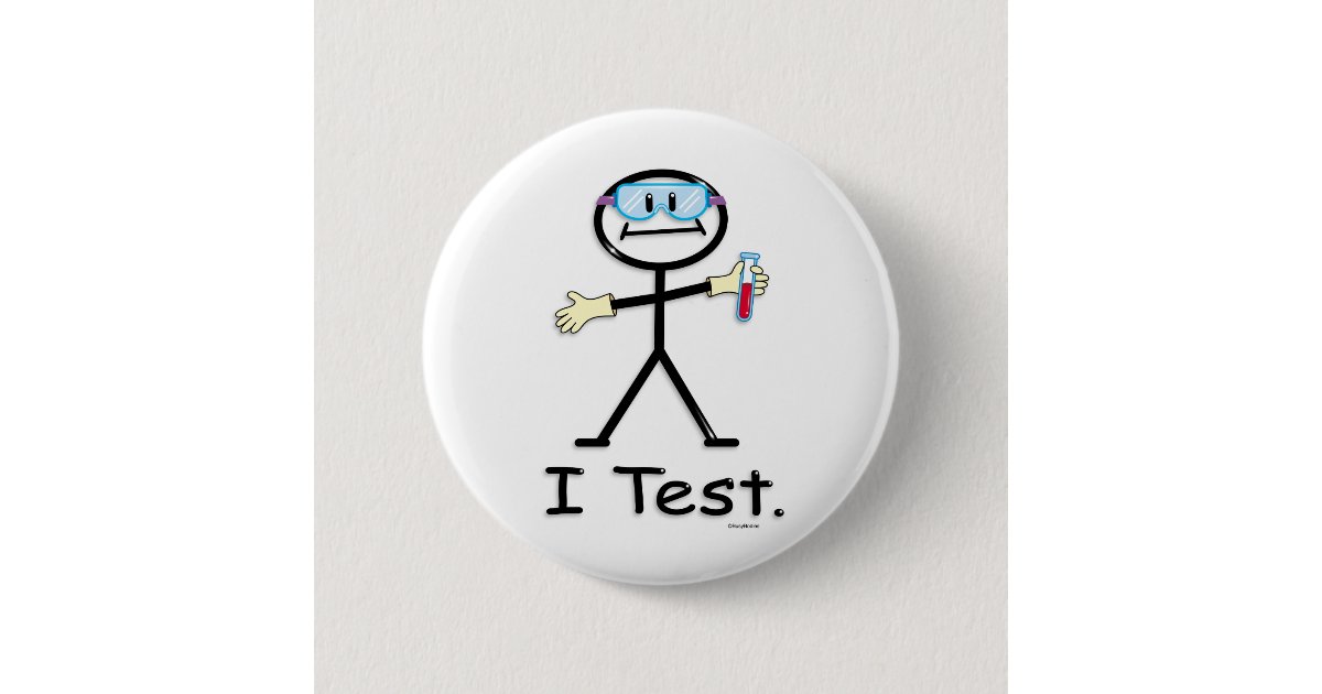 Medical Lab Tech Button | Zazzle