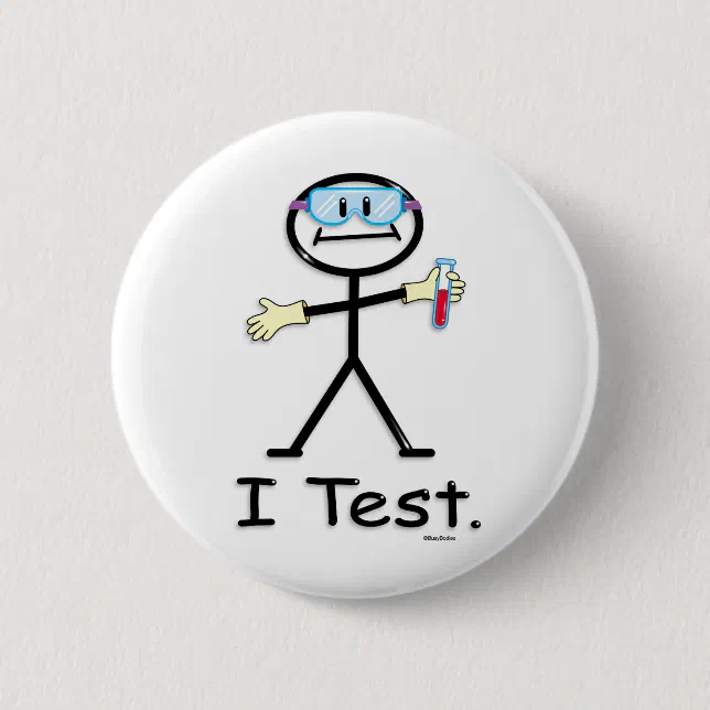 Medical Lab Tech Button | Zazzle