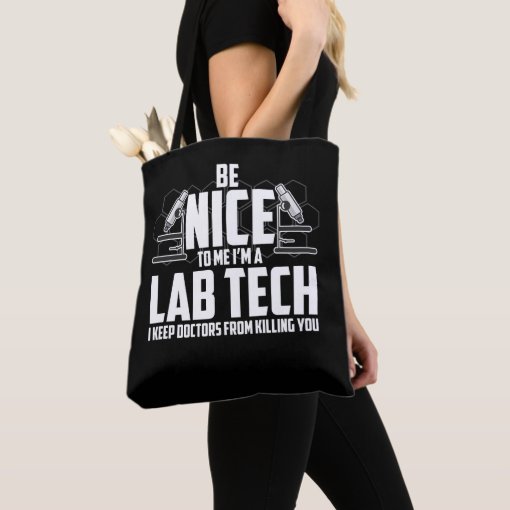 Medical Lab Tech Gift - Laboratory Technician Tote Bag | Zazzle