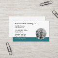 Medical Lab Testing Services Business Card | Zazzle