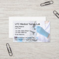 Medical Laboratory Lab Tech Business Card | Zazzle