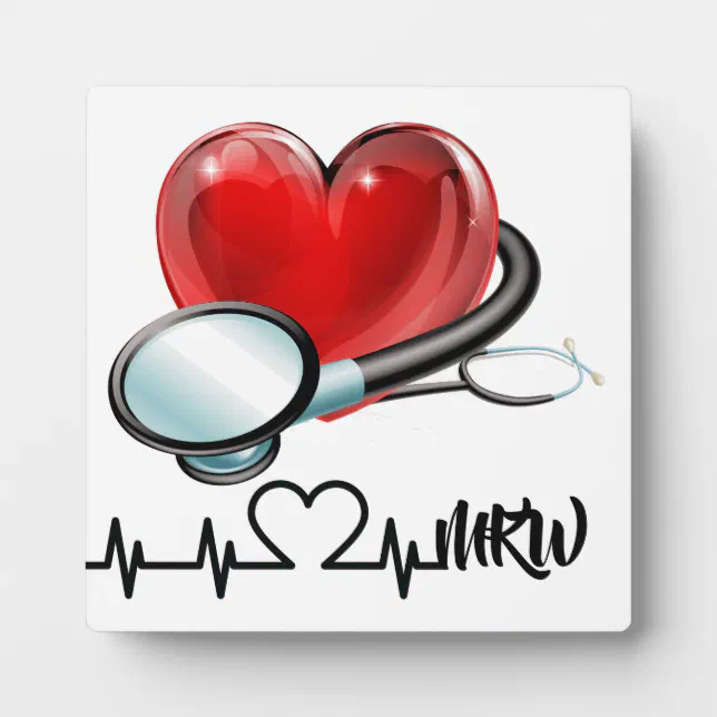 Medical Monogram Plaque | Zazzle