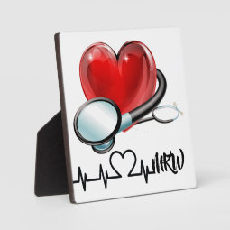 Medical Monogram Plaque | Zazzle