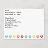 Medical Nursing School Graduate Save The Date Announcement Postcard ...