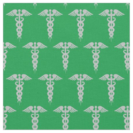 Medical Design Pattern Fabric | Zazzle