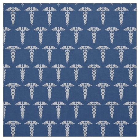 Medical Design Pattern Fabric | Zazzle.com
