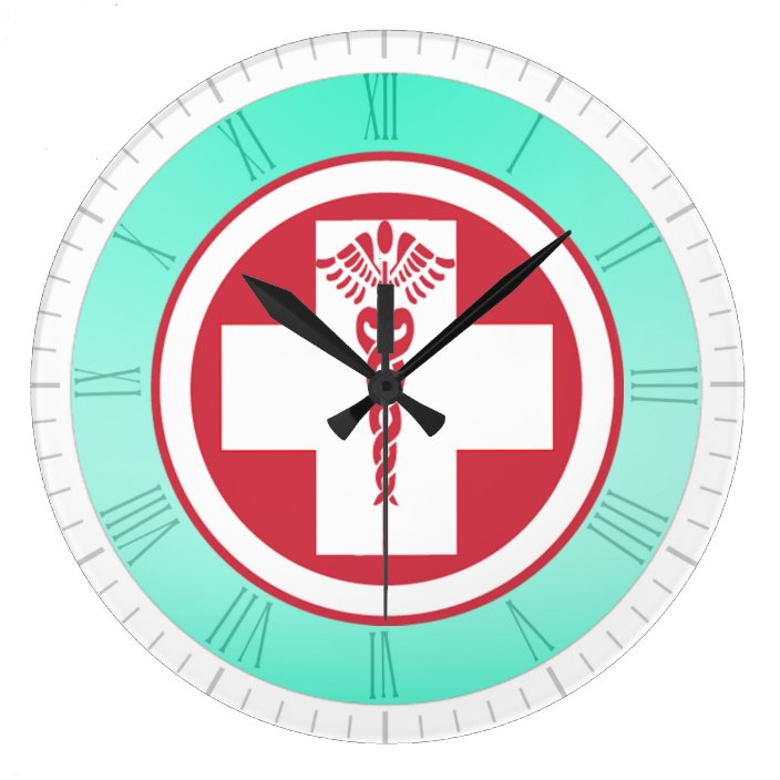 Medical Office / Hospital / Nursing Clock | Zazzle.com