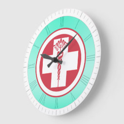 Medical Office / Hospital / Nursing Clock | Zazzle