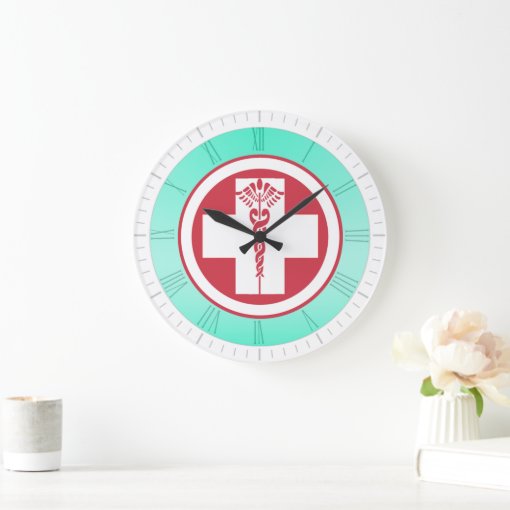 Medical Office / Hospital / Nursing Clock | Zazzle