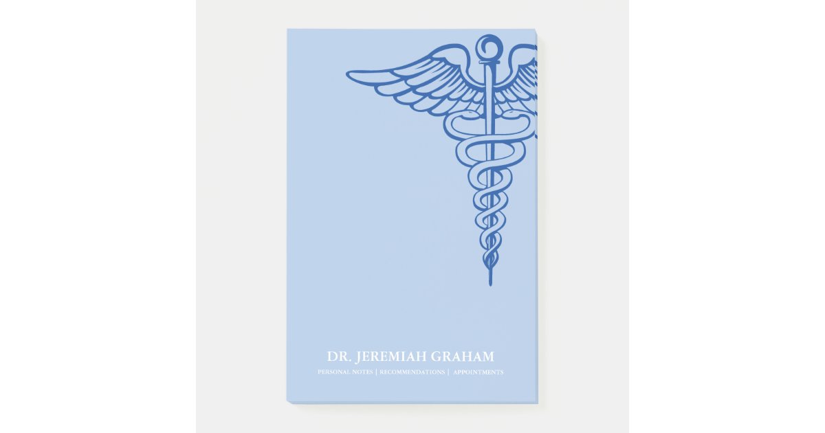 Medical Office Personalized Post-it Notes | Zazzle