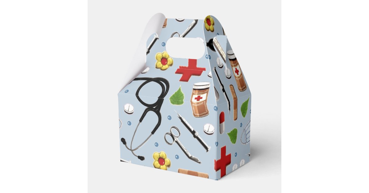 Medical Party Favor Box | Zazzle