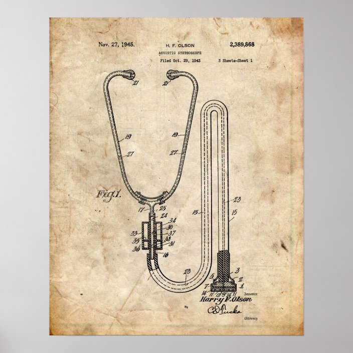 Medical Patent Poster | Zazzle.com