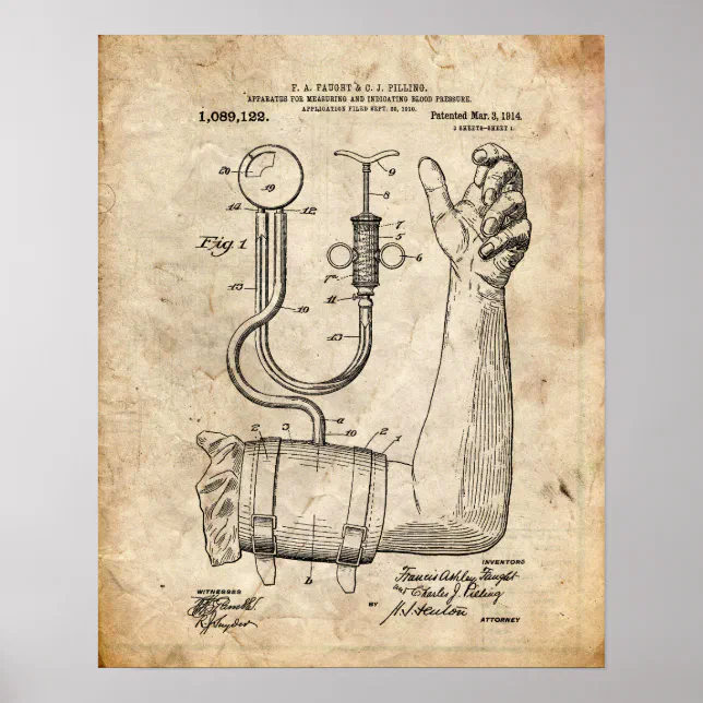 Medical Patent Poster | Zazzle
