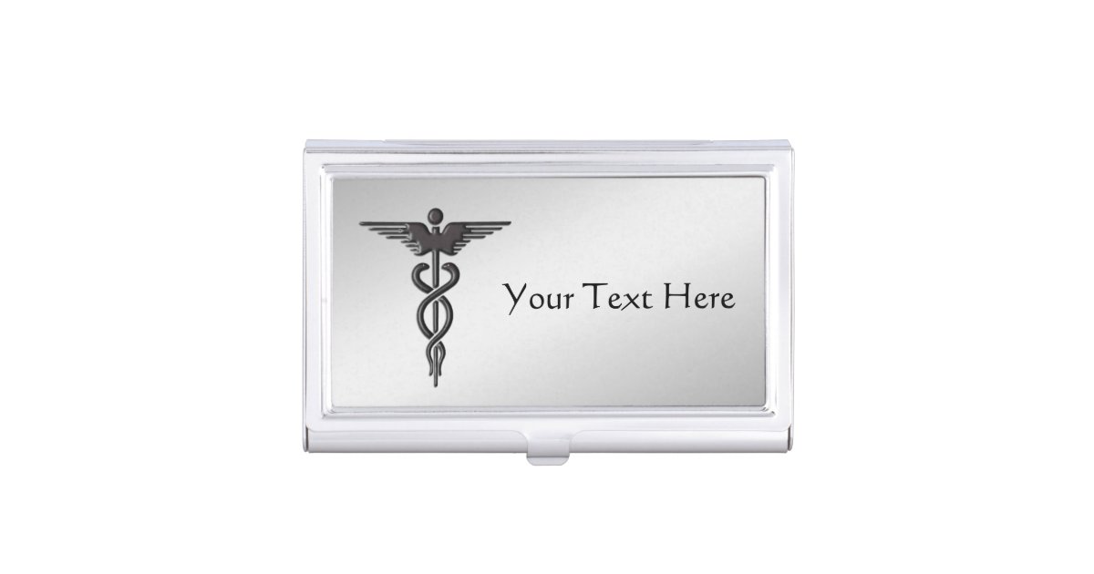 Medical Personalized Business Card Holder | Zazzle