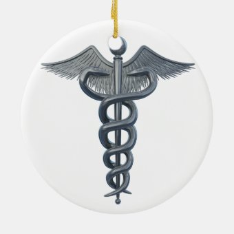 Medical Profession Symbol Ceramic Ornament | Zazzle