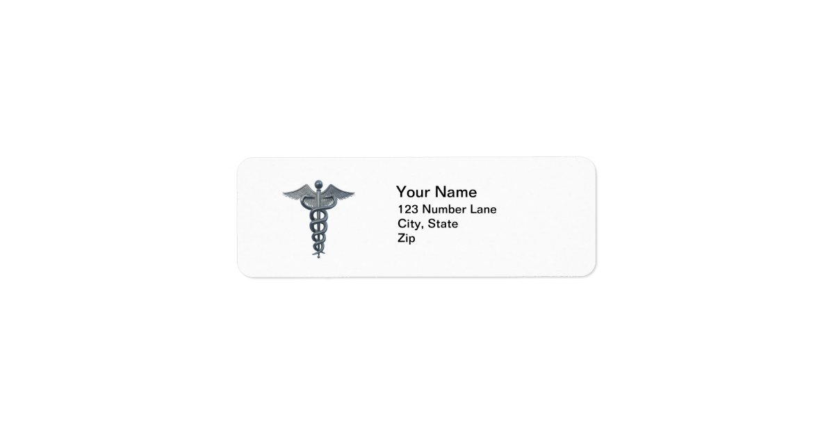 Medical Profession Symbol Label | Zazzle