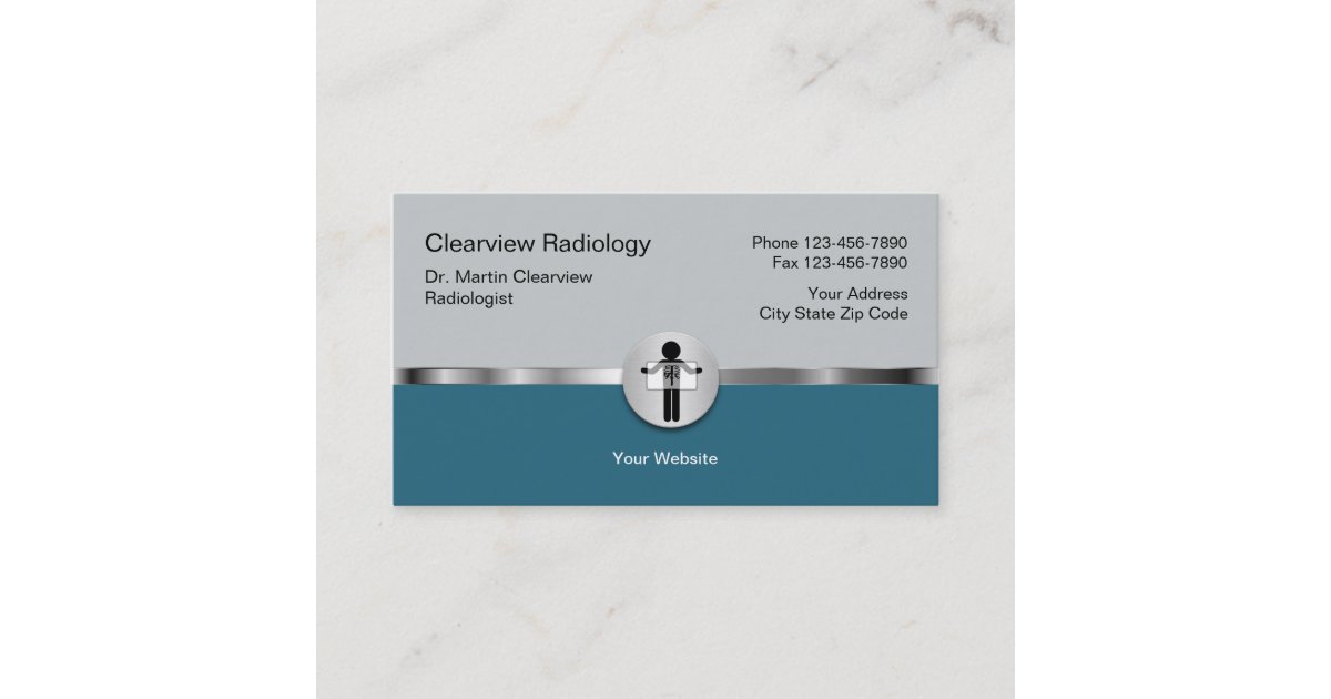 Medical Radiology Business Cards | Zazzle