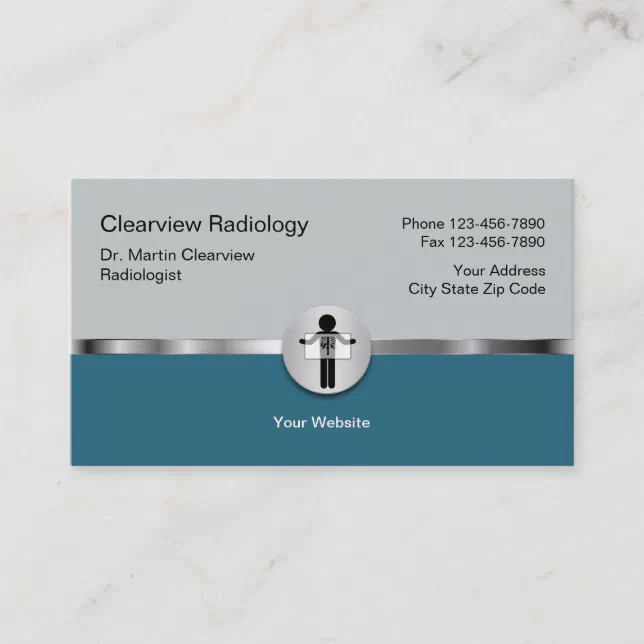Medical Radiology Business Cards | Zazzle