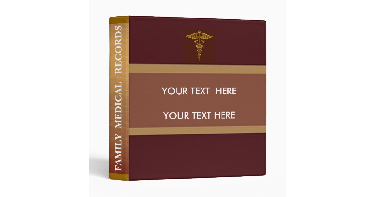 Medical Records Binder | Zazzle
