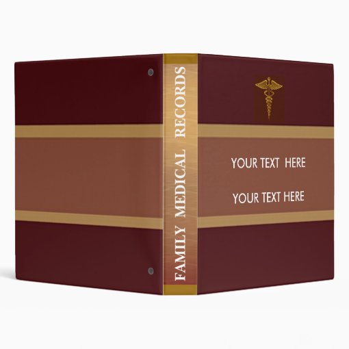 Medical Records Binder | Zazzle