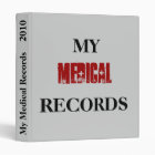 Medical Records Organizer Binder | Zazzle.com