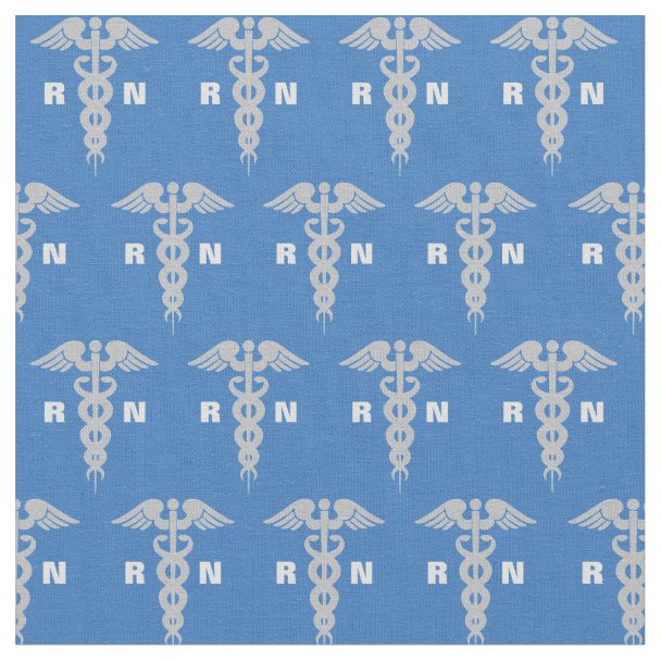 Medical Design Pattern Fabric | Zazzle.com