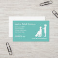 Medical Rehabilitation Services Business Card | Zazzle