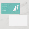 Medical Rehabilitation Services Business Card | Zazzle