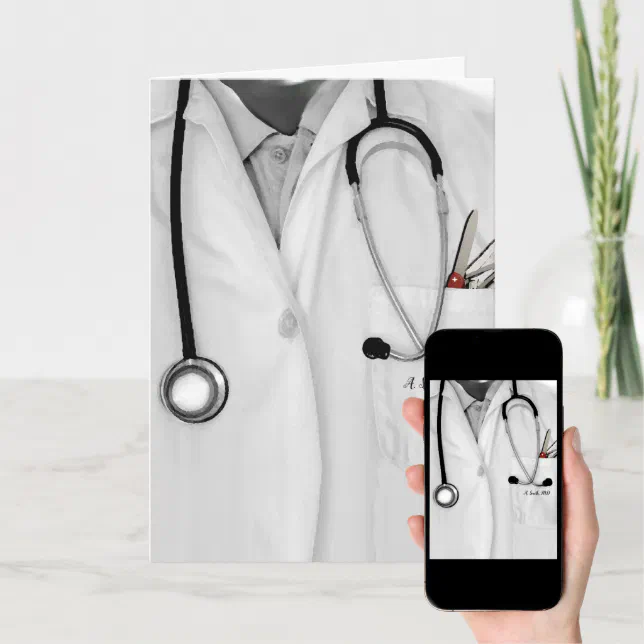 Medical School Doctor Graduation Card | Zazzle