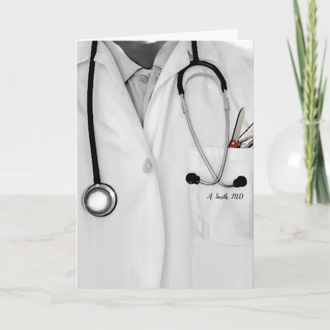 Medical School Doctor Graduation Card | Zazzle