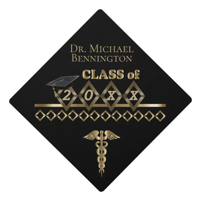 Medical School Graduate Graduation Cap Topper | Zazzle