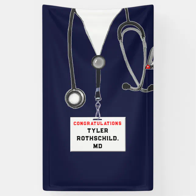 Medical School Graduation Banner | Zazzle