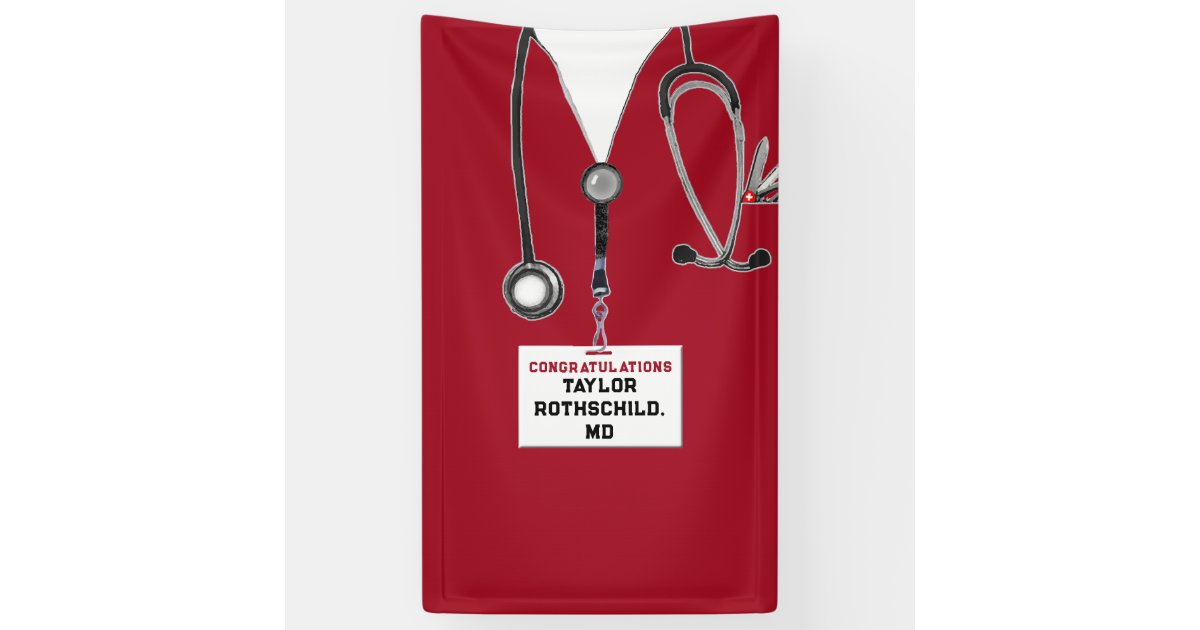 Medical School Graduation Banner | Zazzle
