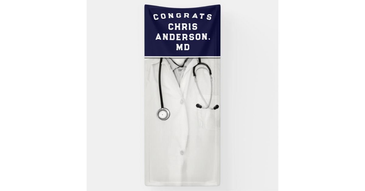 Medical School Graduation Banner | Zazzle