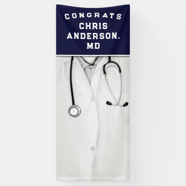 Medical School Graduation Banner | Zazzle