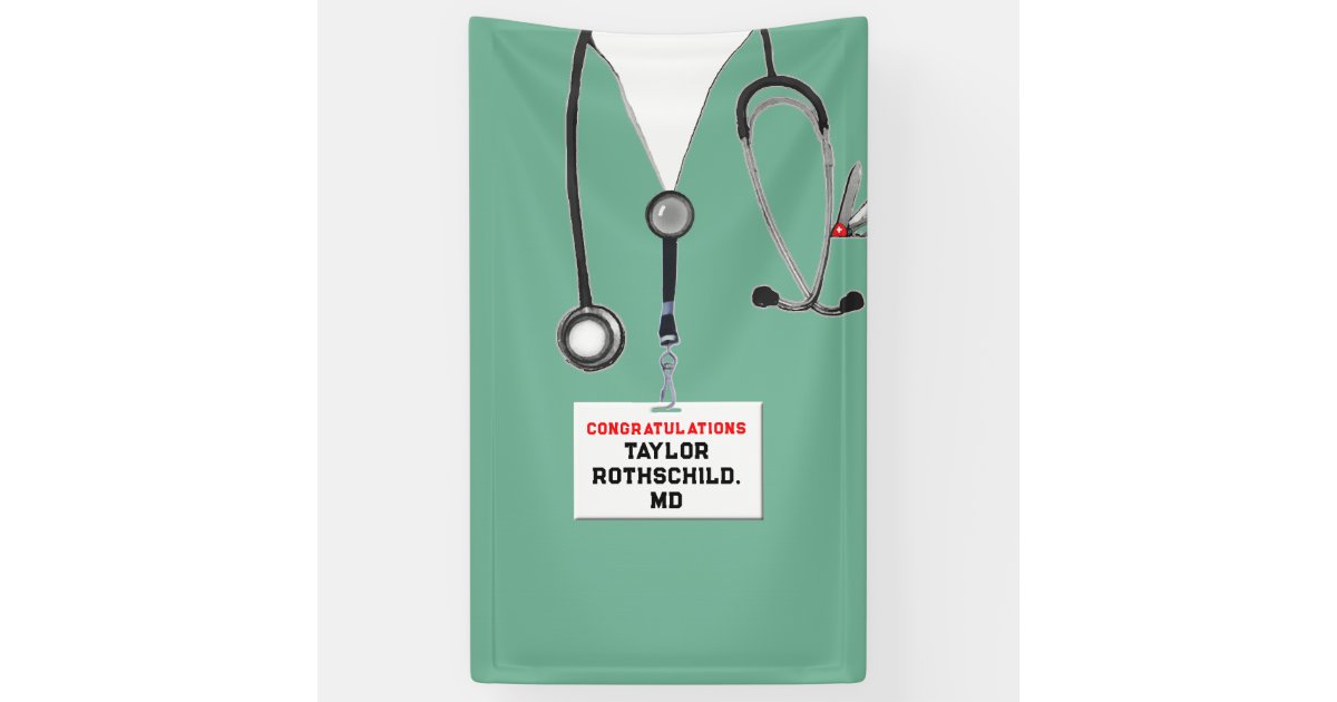 Medical School Graduation Banner | Zazzle