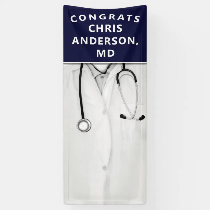 Medical School Graduation Banner | Zazzle